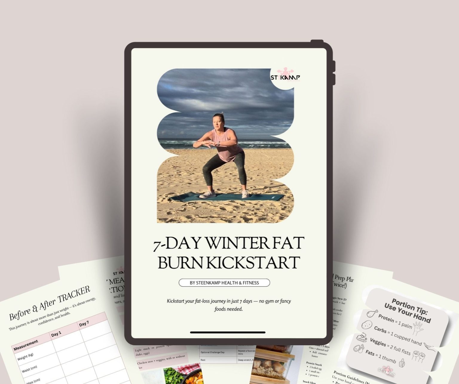 7-Day Winter Fat Burn Kickstart | Home Workout & Meal Plan
